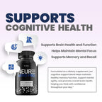 60 capsules for cognitive enhancement