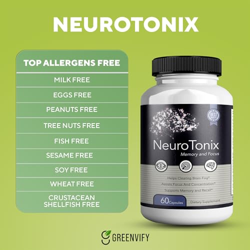 60 capsules for cognitive enhancement