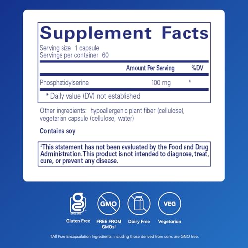 60 capsules for cognitive function