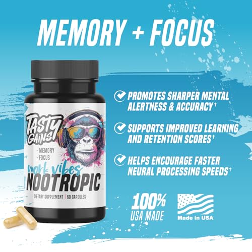 60 capsules for cognitive support