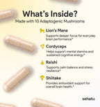 60 capsules for cognitive support
