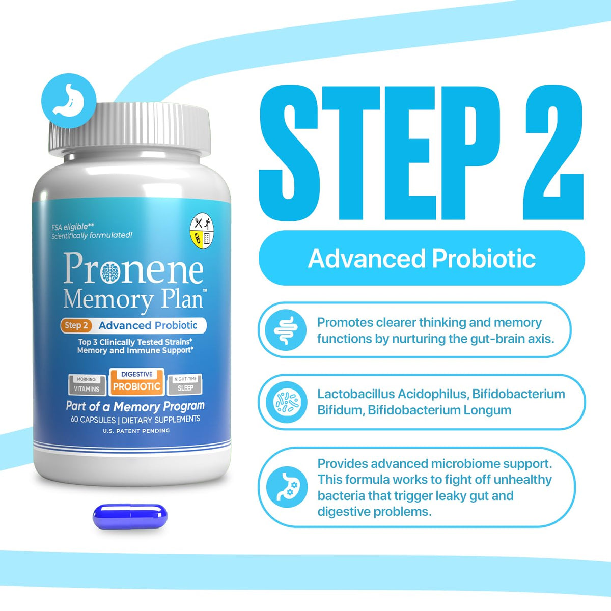 60 capsules for cognitive support