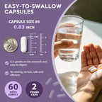 60 capsules for convenient daily use