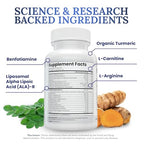 60 capsules for daily alpha lipoic acid