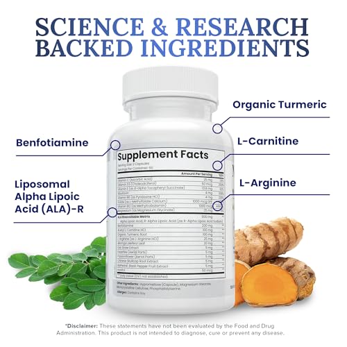 60 capsules for daily alpha lipoic acid