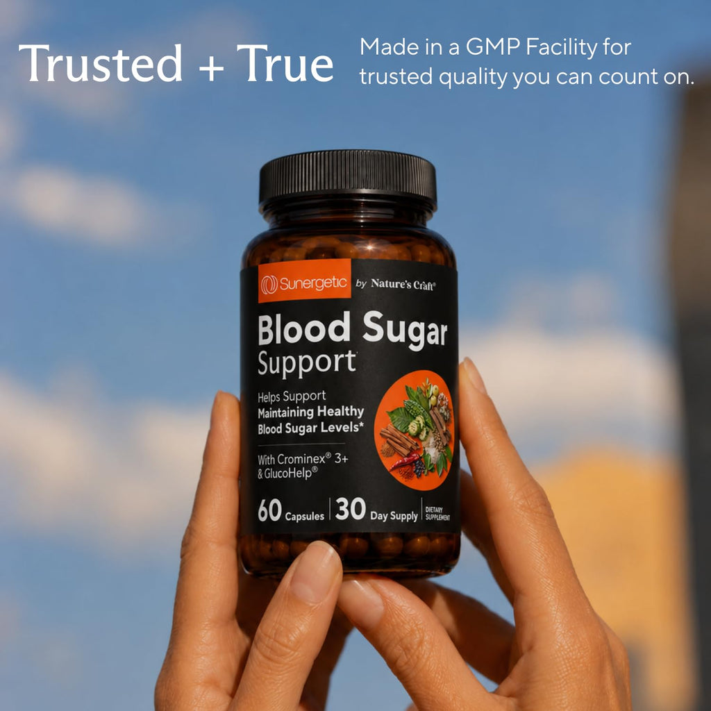 60 capsules for daily blood sugar support
