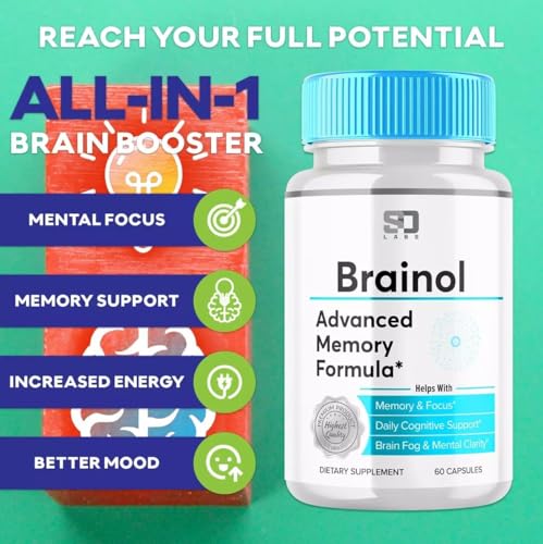 60 capsules for daily brain health
