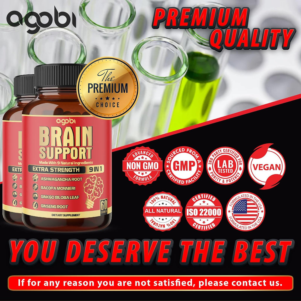 60 capsules for daily brain support