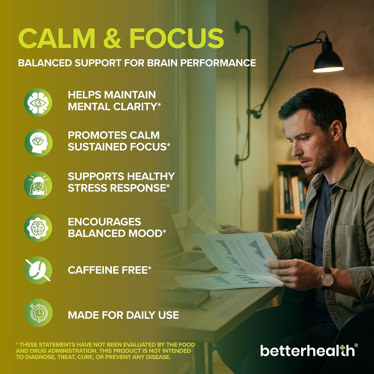 60 capsules for daily brain wellness