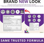 60 capsules for daily calcium intake
