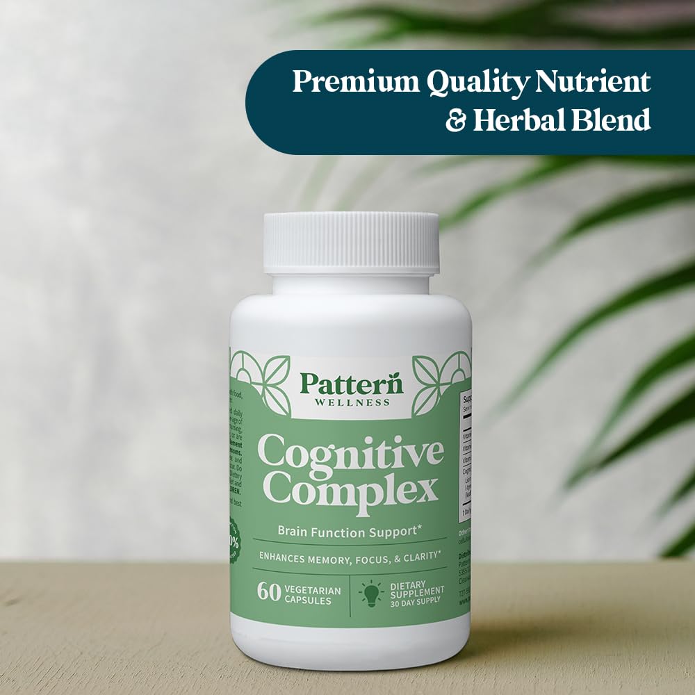 60 capsules for daily cognitive wellness