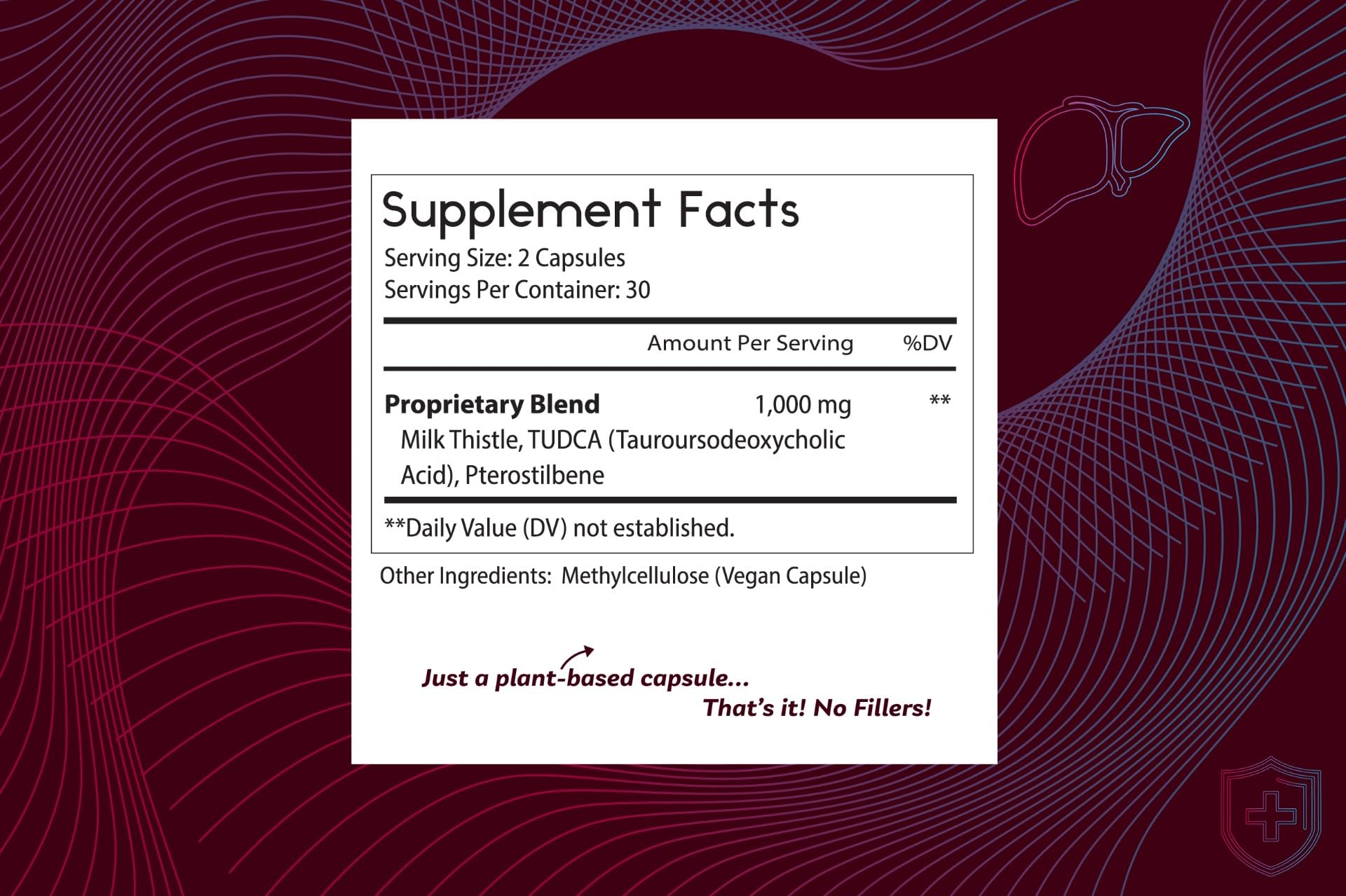 60 capsules for daily detox