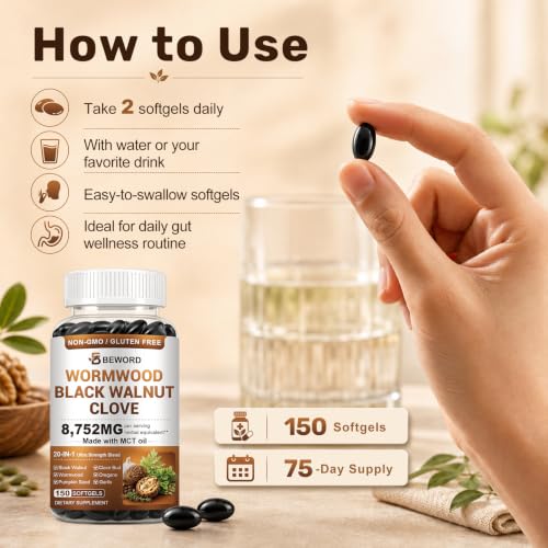 60 capsules for daily detox