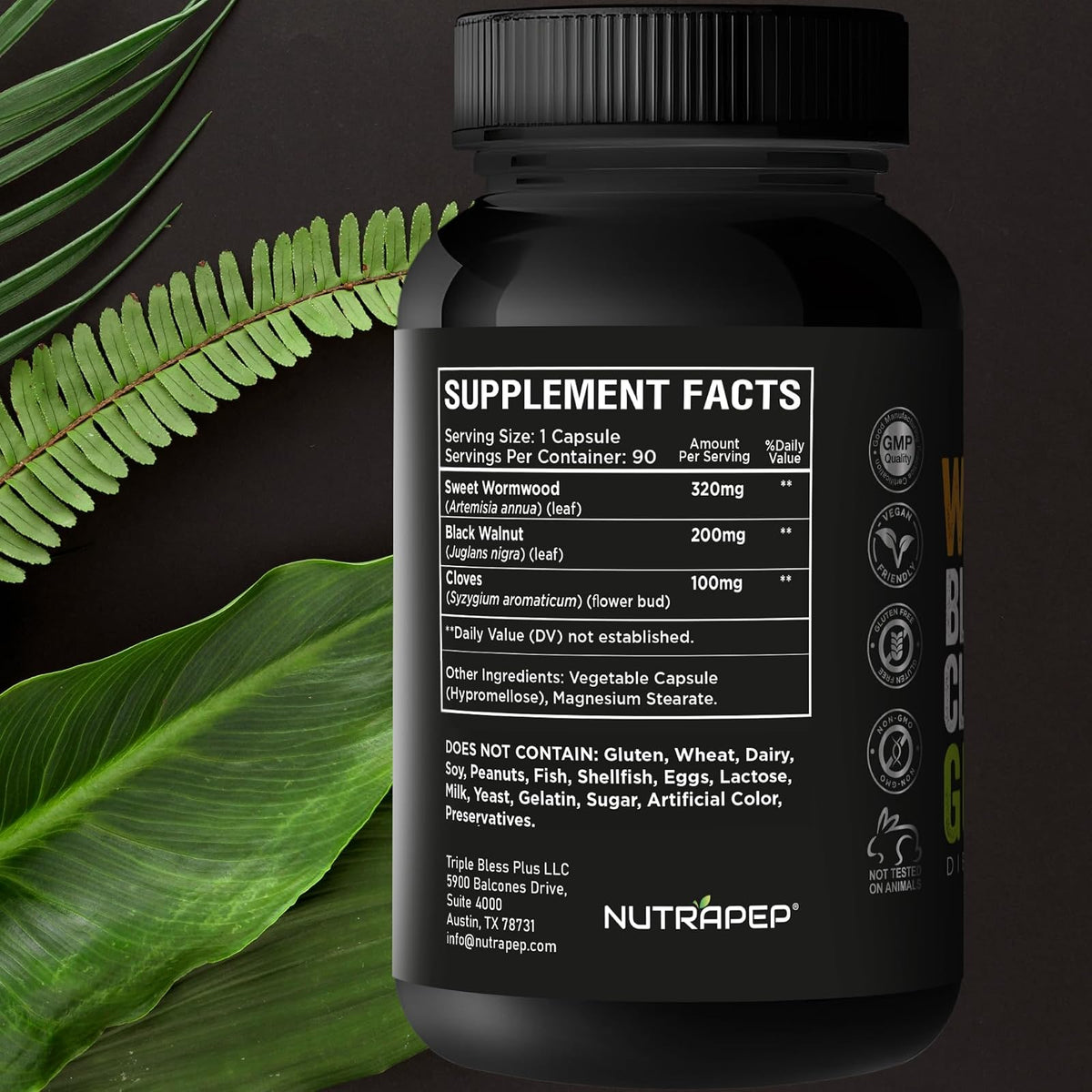 60 capsules for daily detox