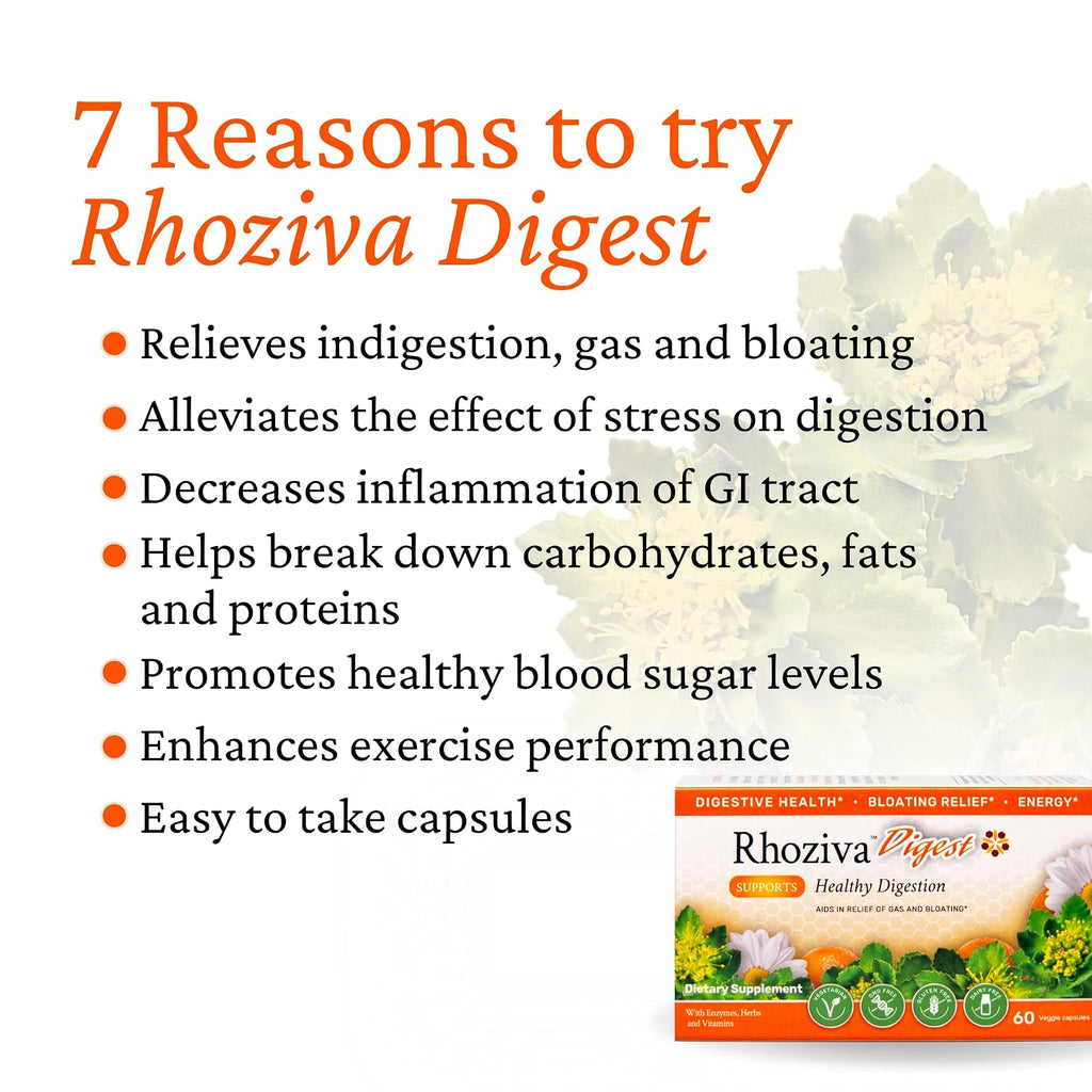 60 capsules for daily digestion
