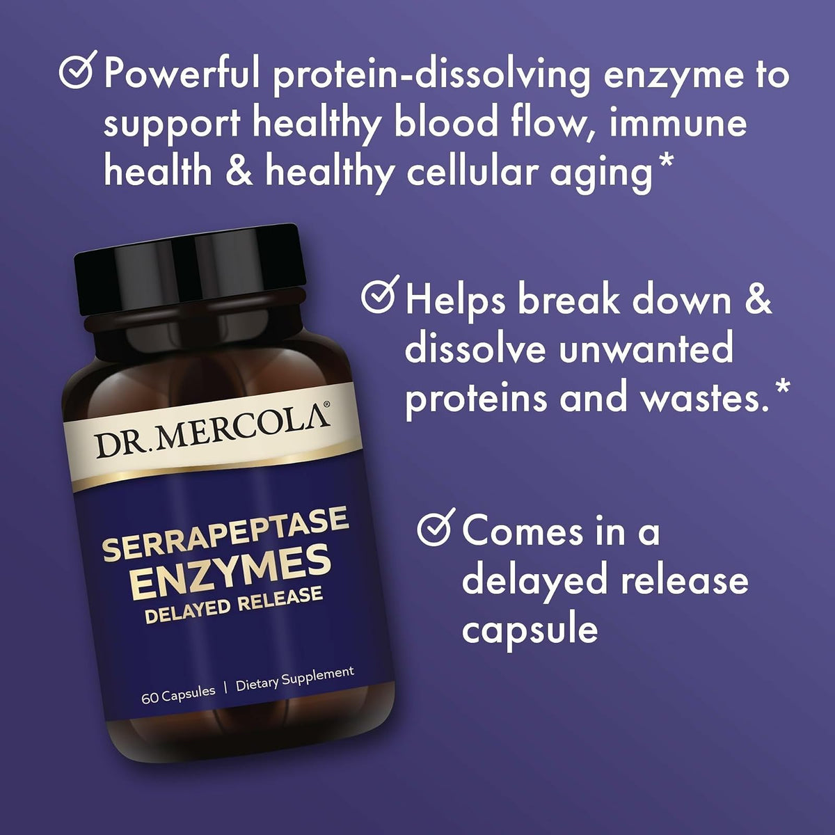 60 capsules for daily digestion
