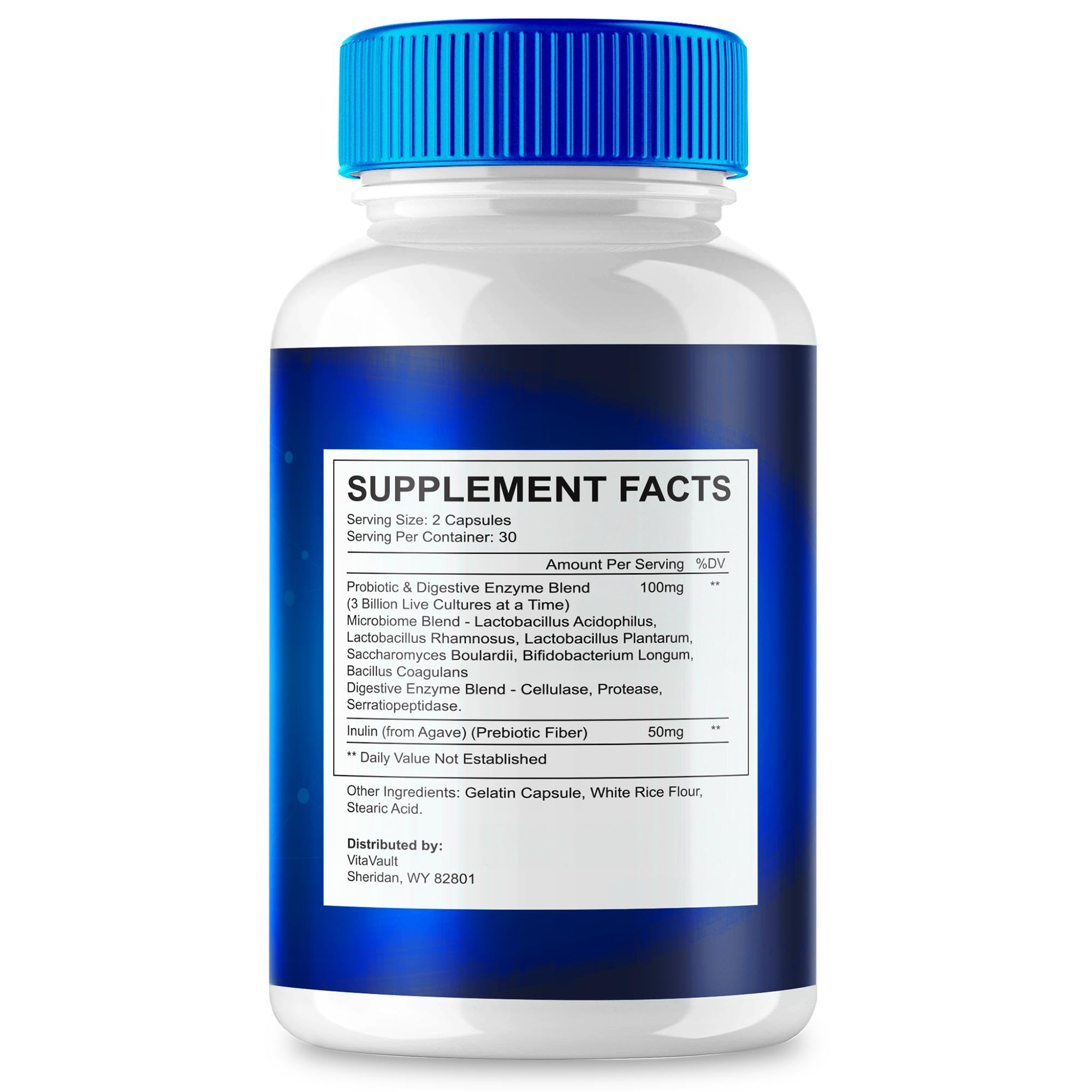 60 capsules for daily digestive wellness