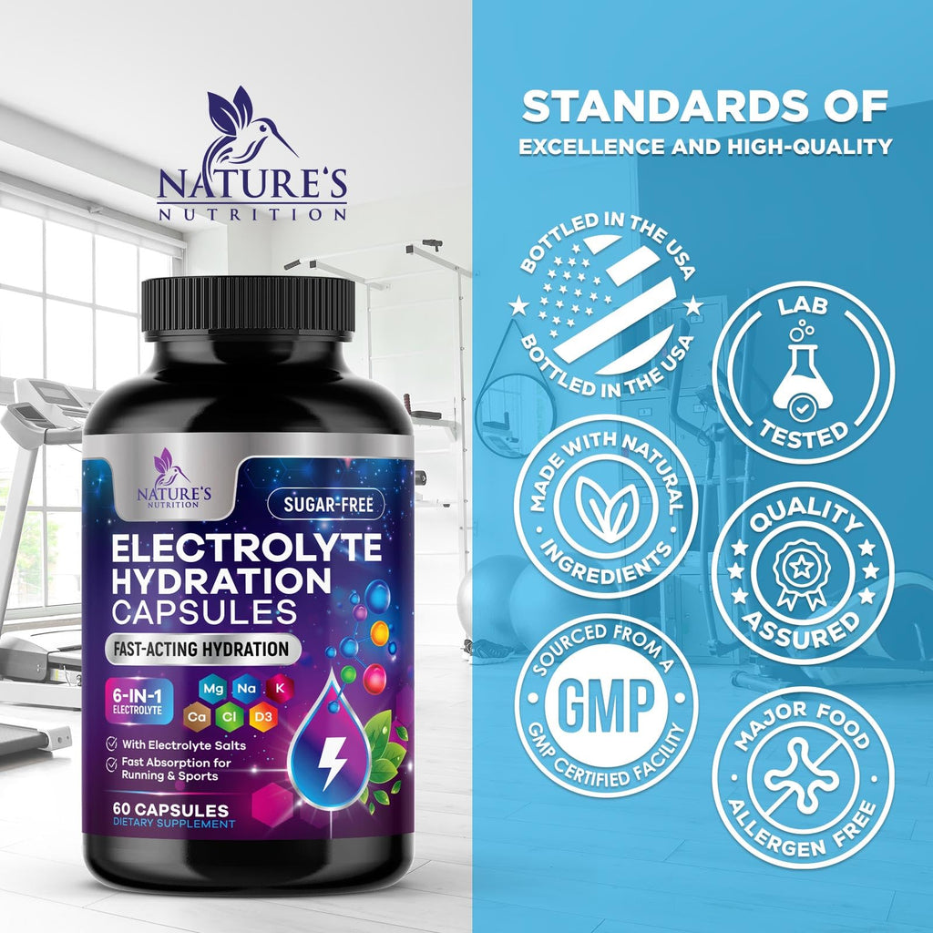 60 capsules for daily electrolyte balance