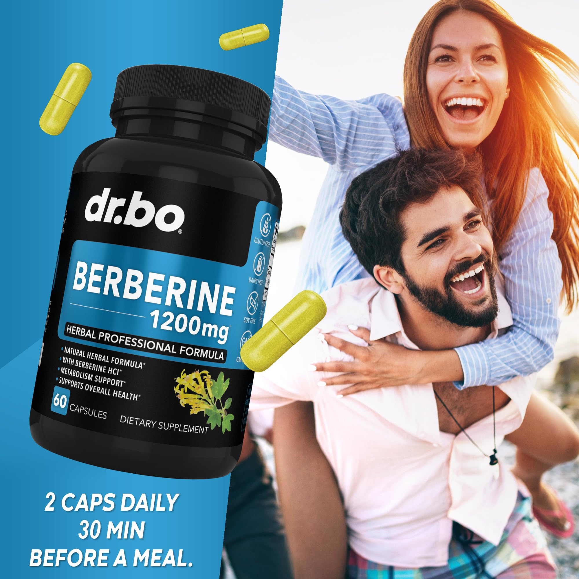 60 capsules for daily health support
