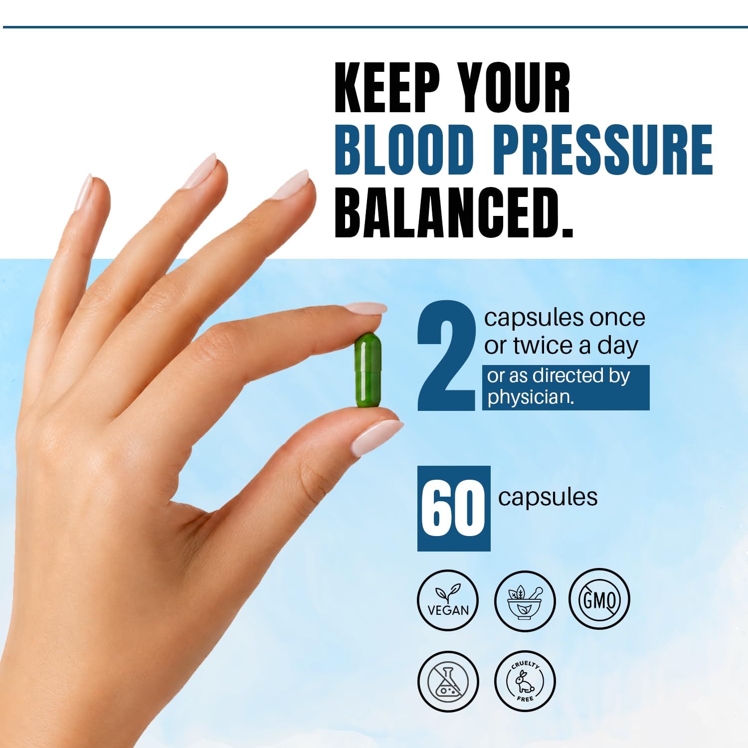 60 capsules for daily health