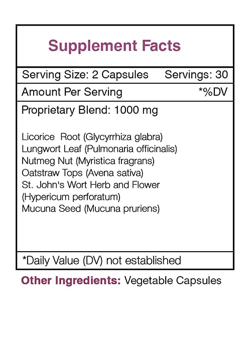 60 capsules for daily health
