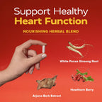 60 capsules for daily heart support