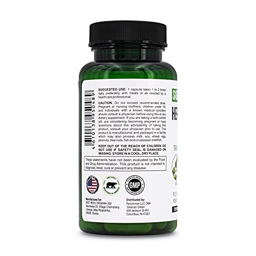 60 capsules for daily herbal detox