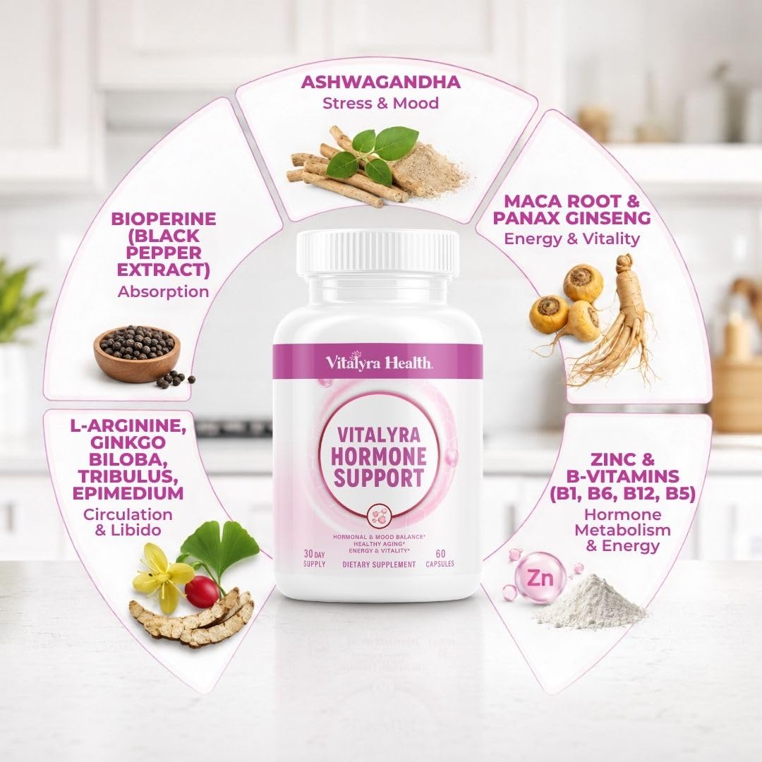 60 capsules for daily hormone balance