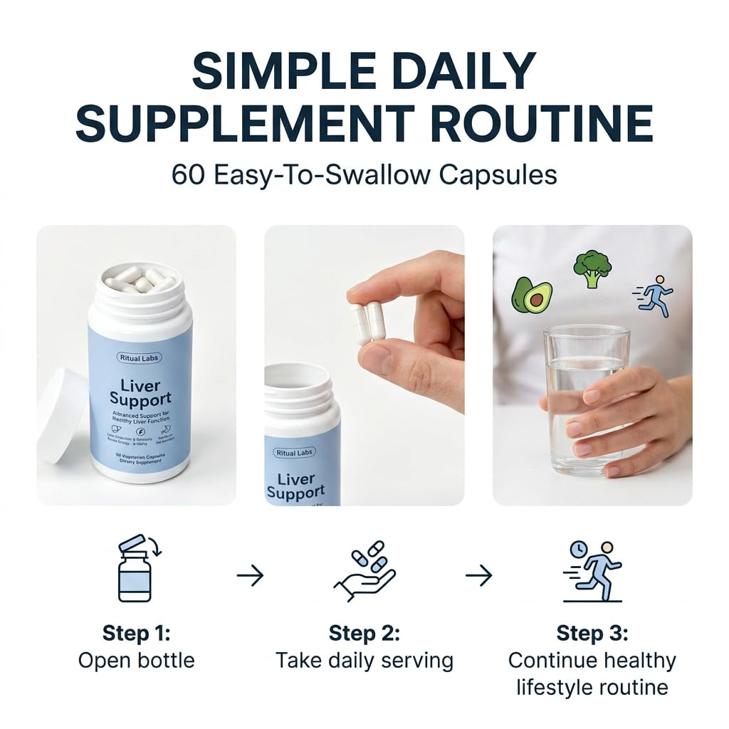 60 capsules for daily liver care