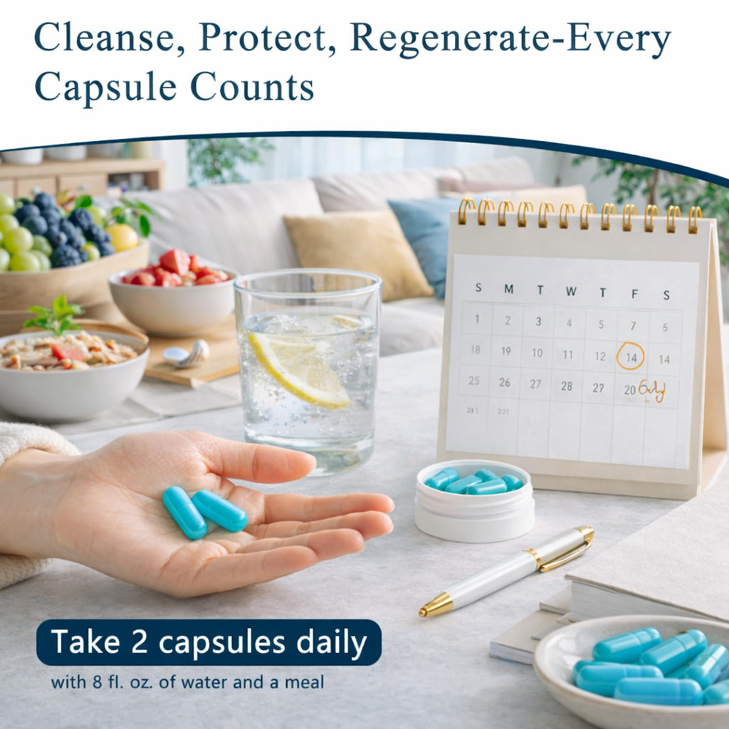 60 capsules for daily liver care