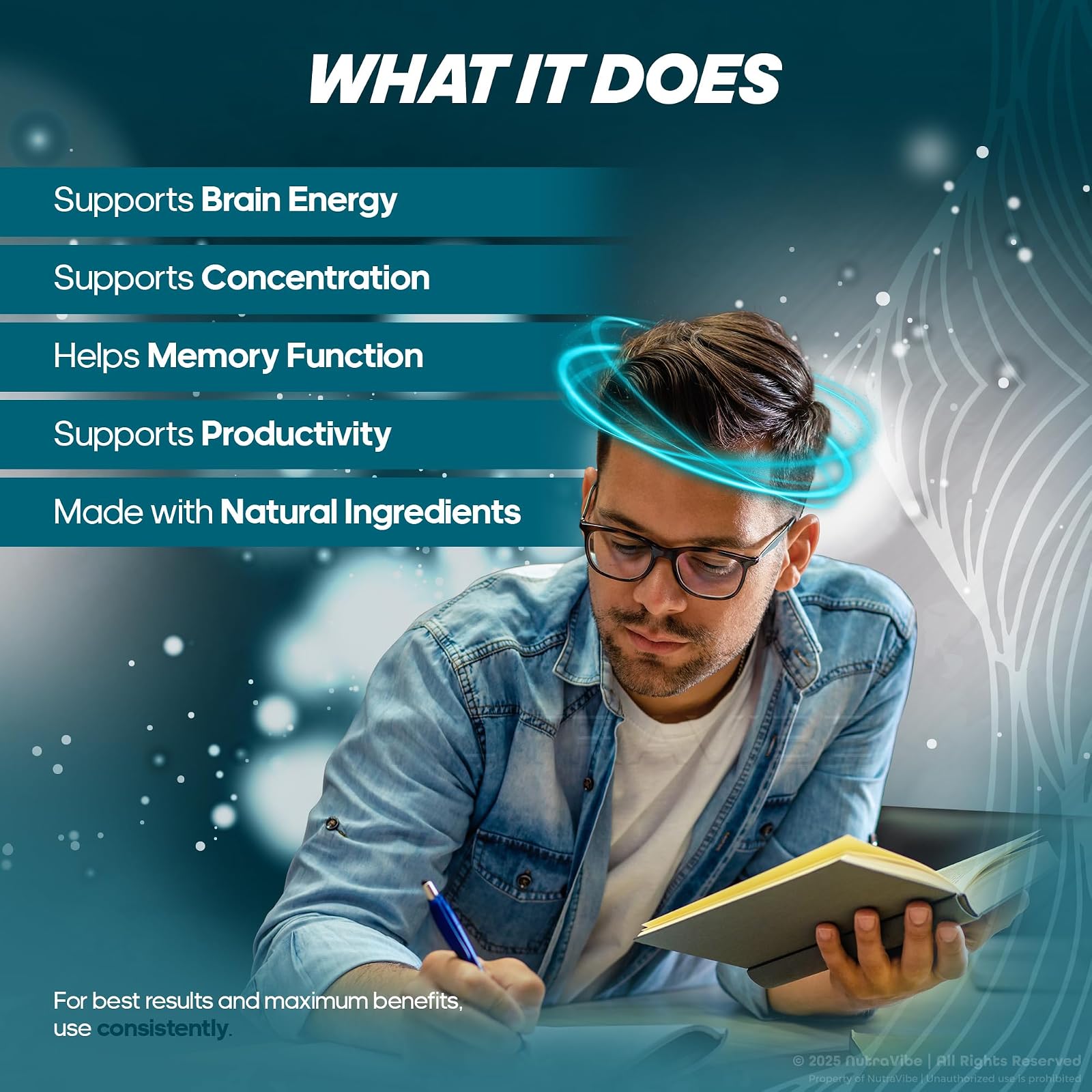 60 capsules for daily memory boost
