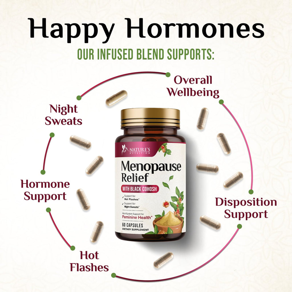 60 capsules for daily menopause relief