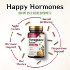 60 capsules for daily menopause relief