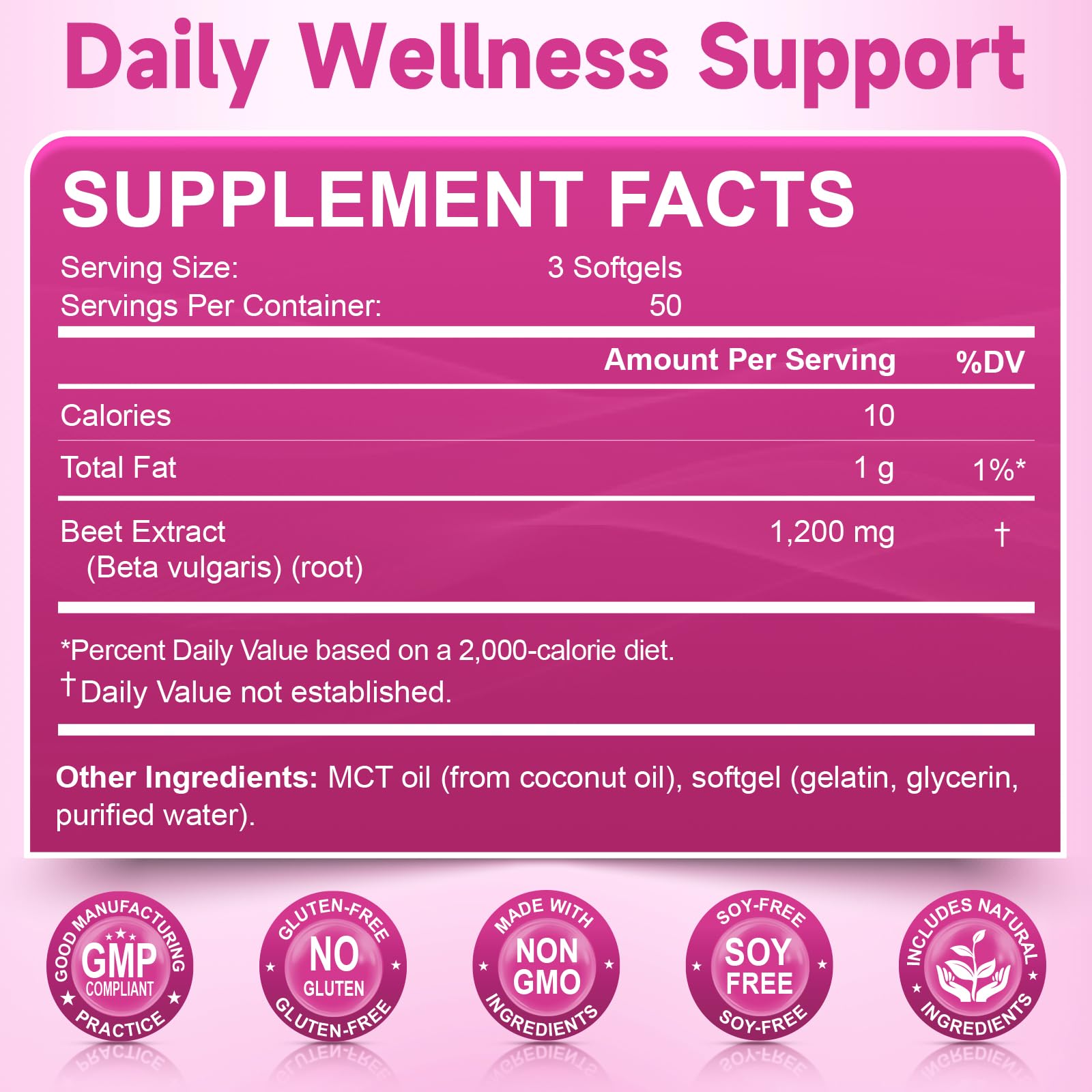 60 capsules for daily nutrition