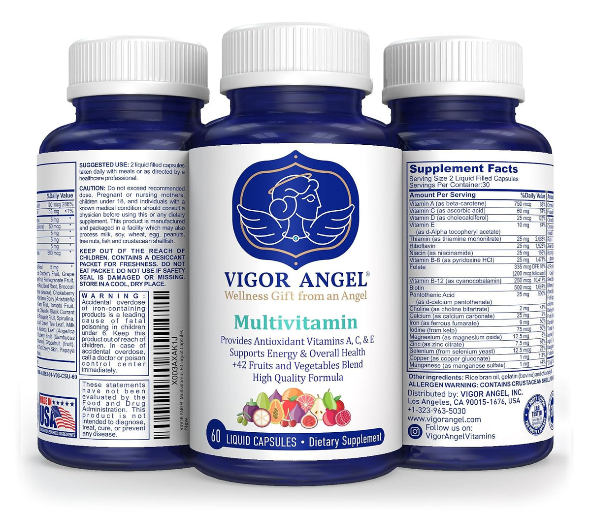 60 capsules for daily nutrition