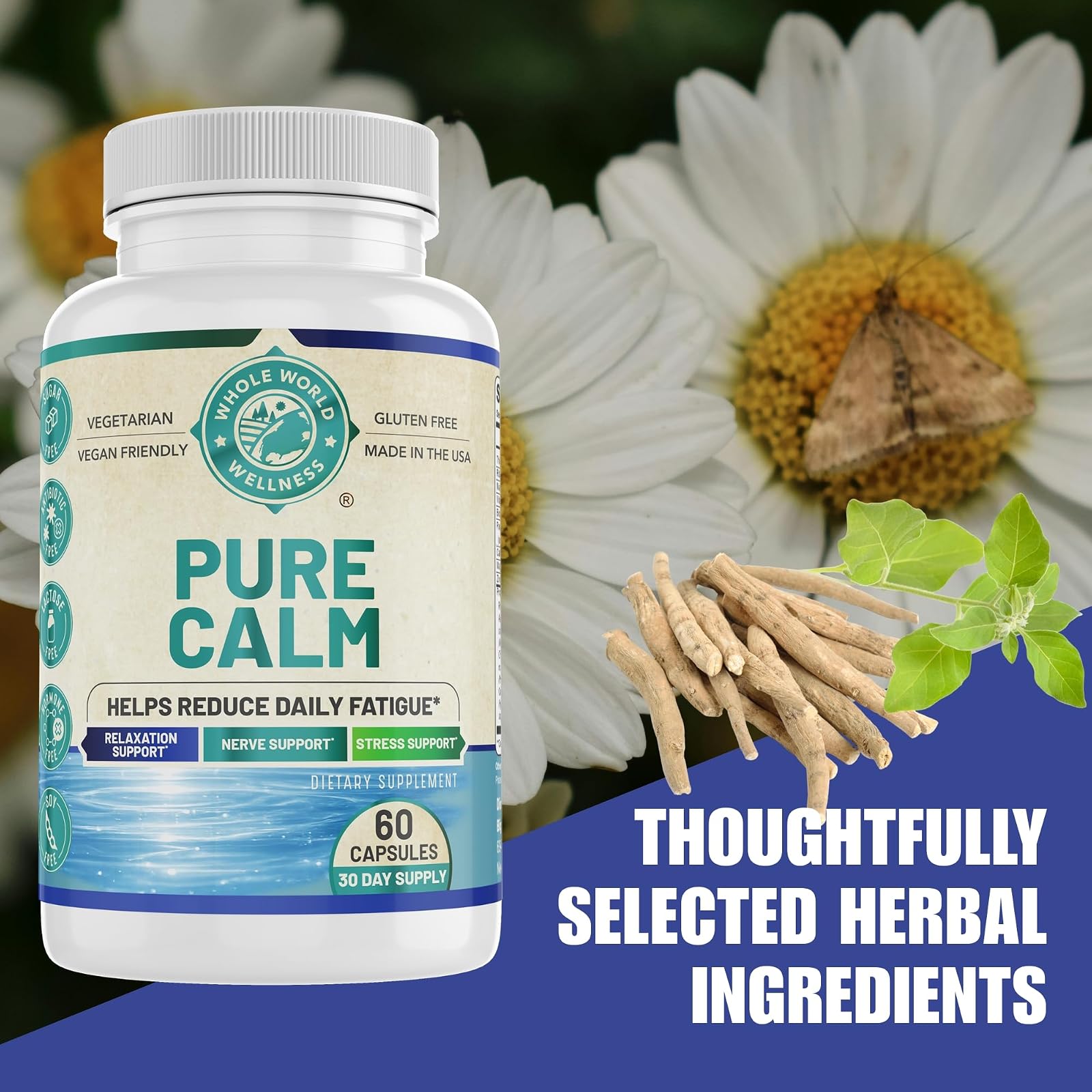 60 capsules for daily relaxation
