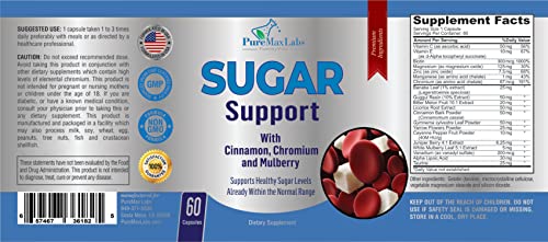 60 capsules for daily sugar support