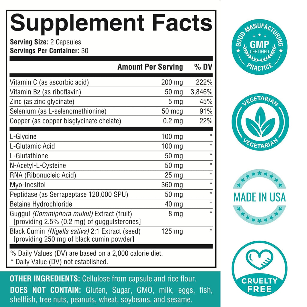 60 capsules for daily thyroid wellness