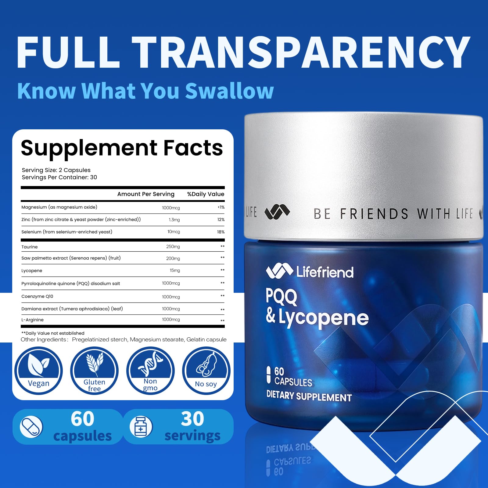 60 capsules for daily wellness