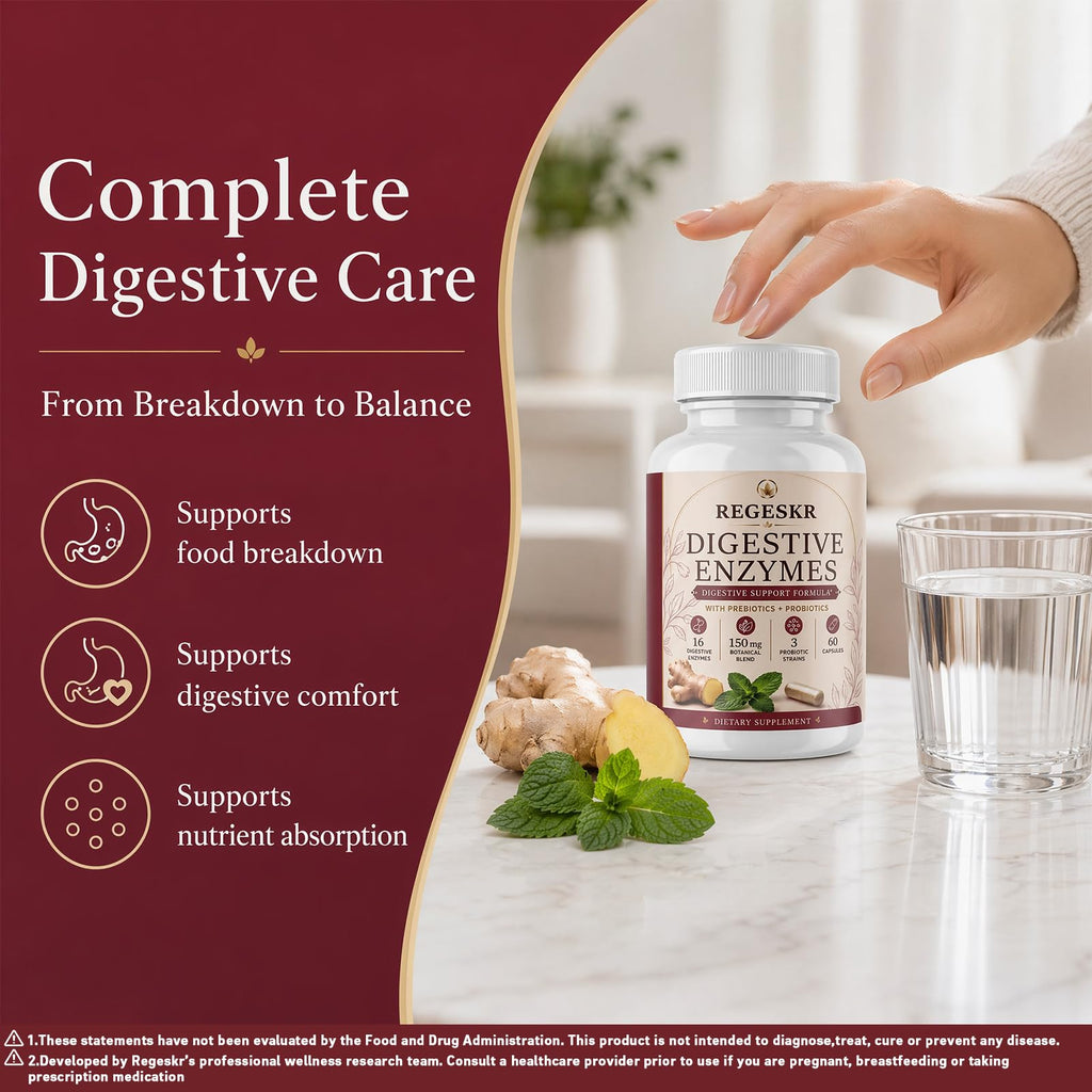 60 capsules for digestive health