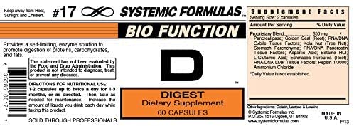 60 capsules for digestive wellness