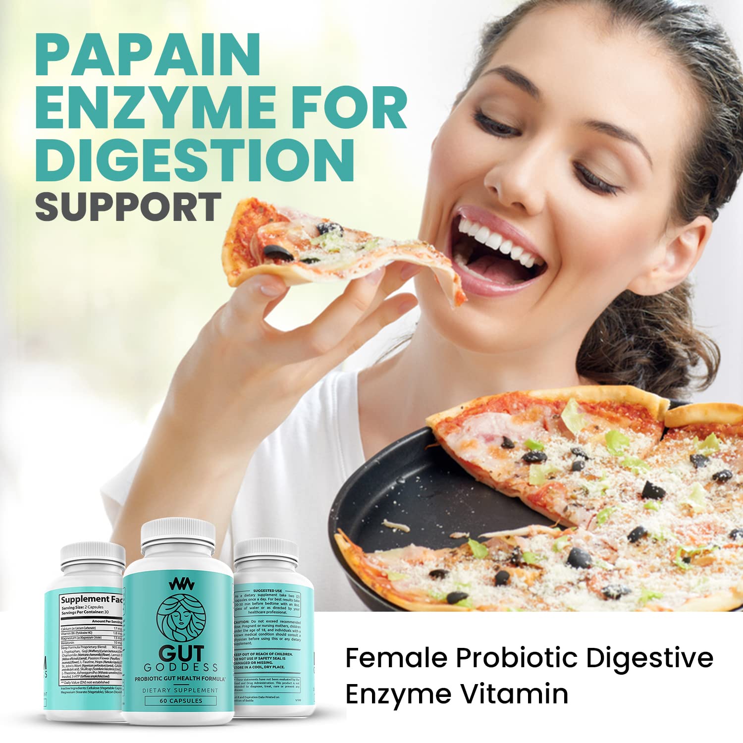 60 capsules for digestive wellness