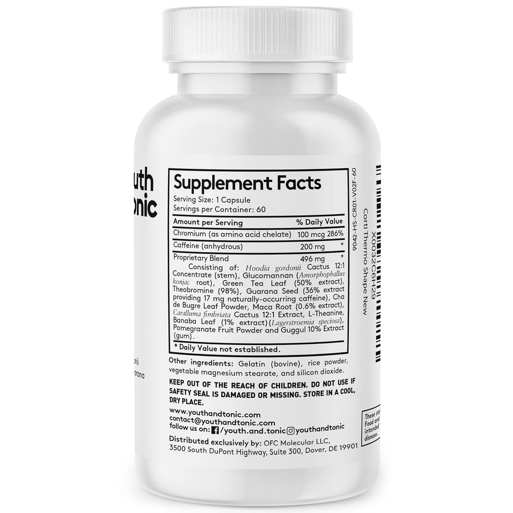 60 capsules for effective appetite support