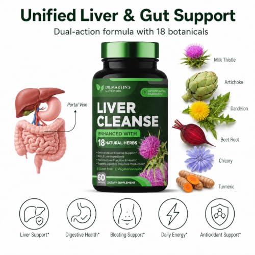 60 capsules for effective detox support