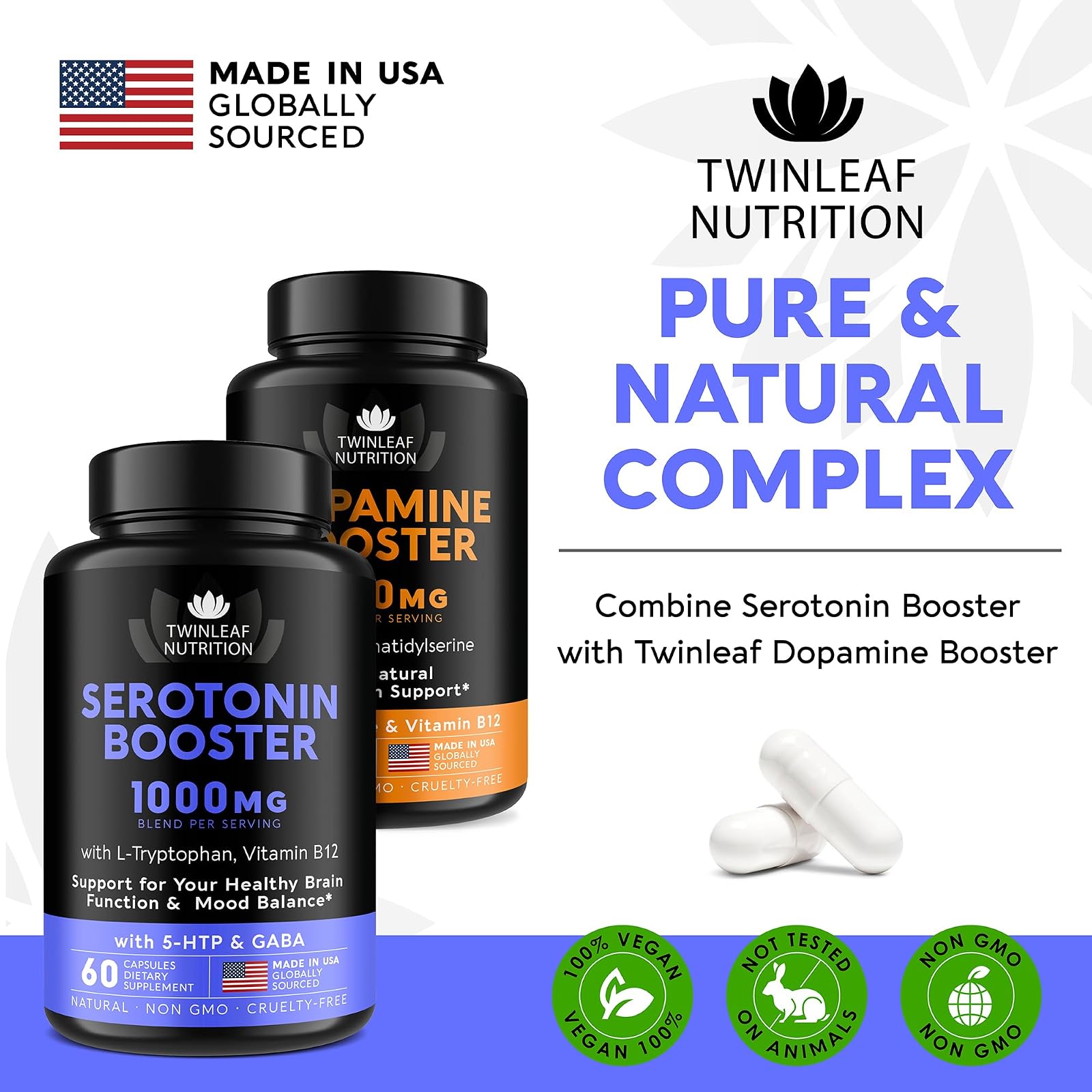 60 capsules for emotional balance