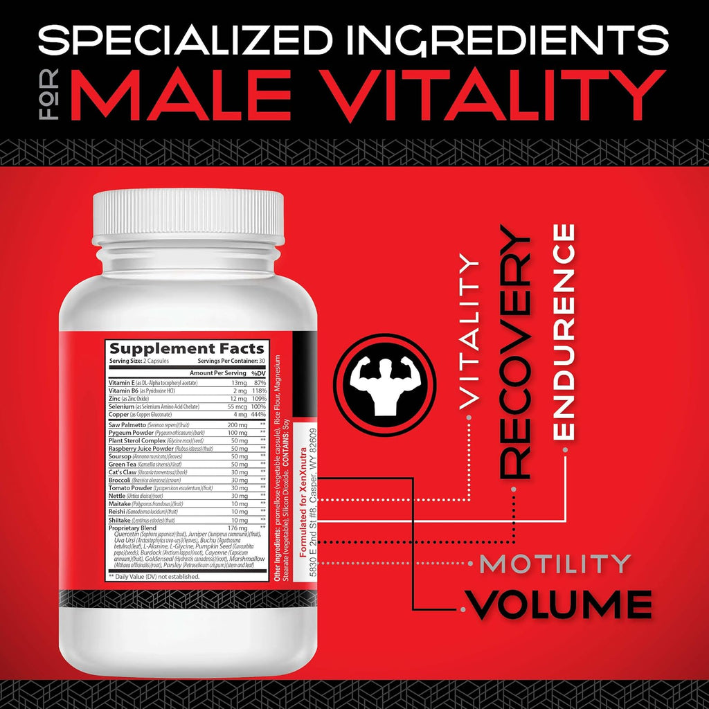60 capsules for enhanced vitality