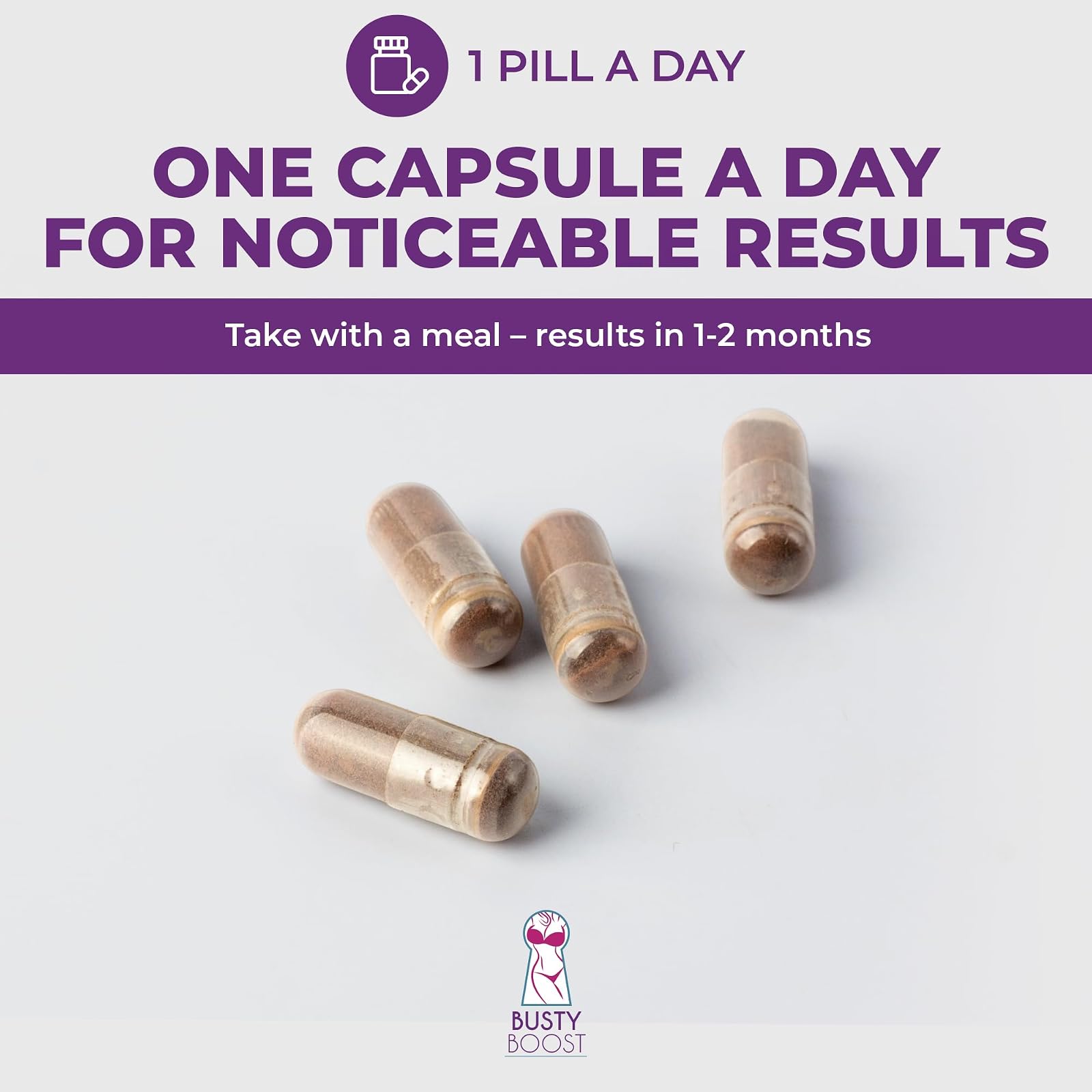 60 capsules for fuller breasts