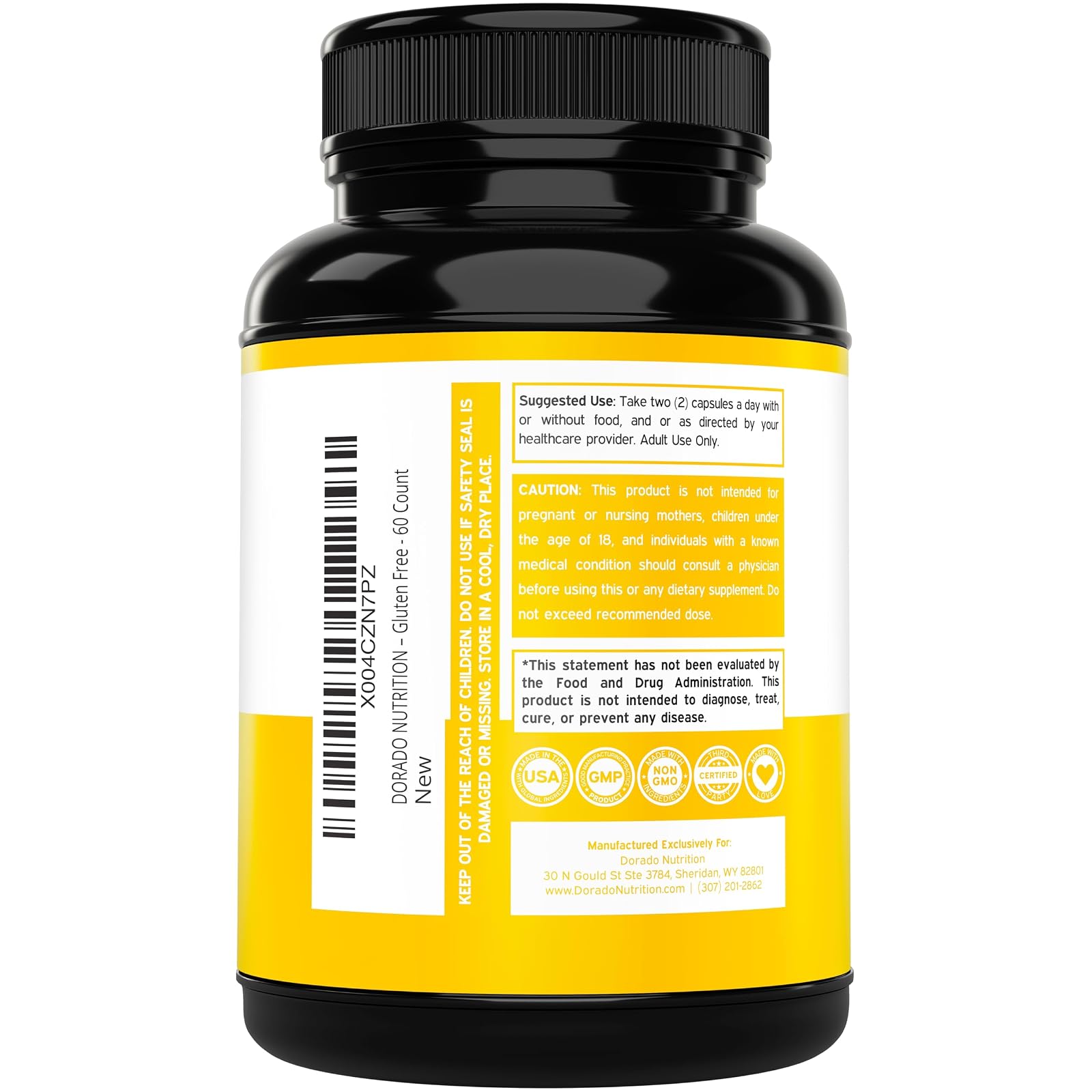 60 capsules for gentle cleansing