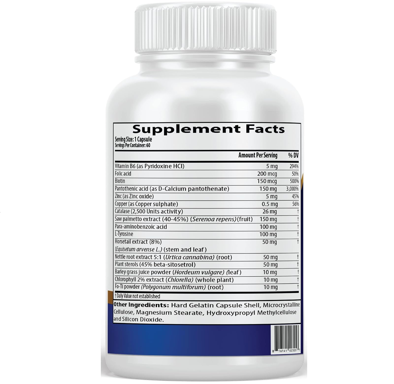 60 capsules for hair vitality