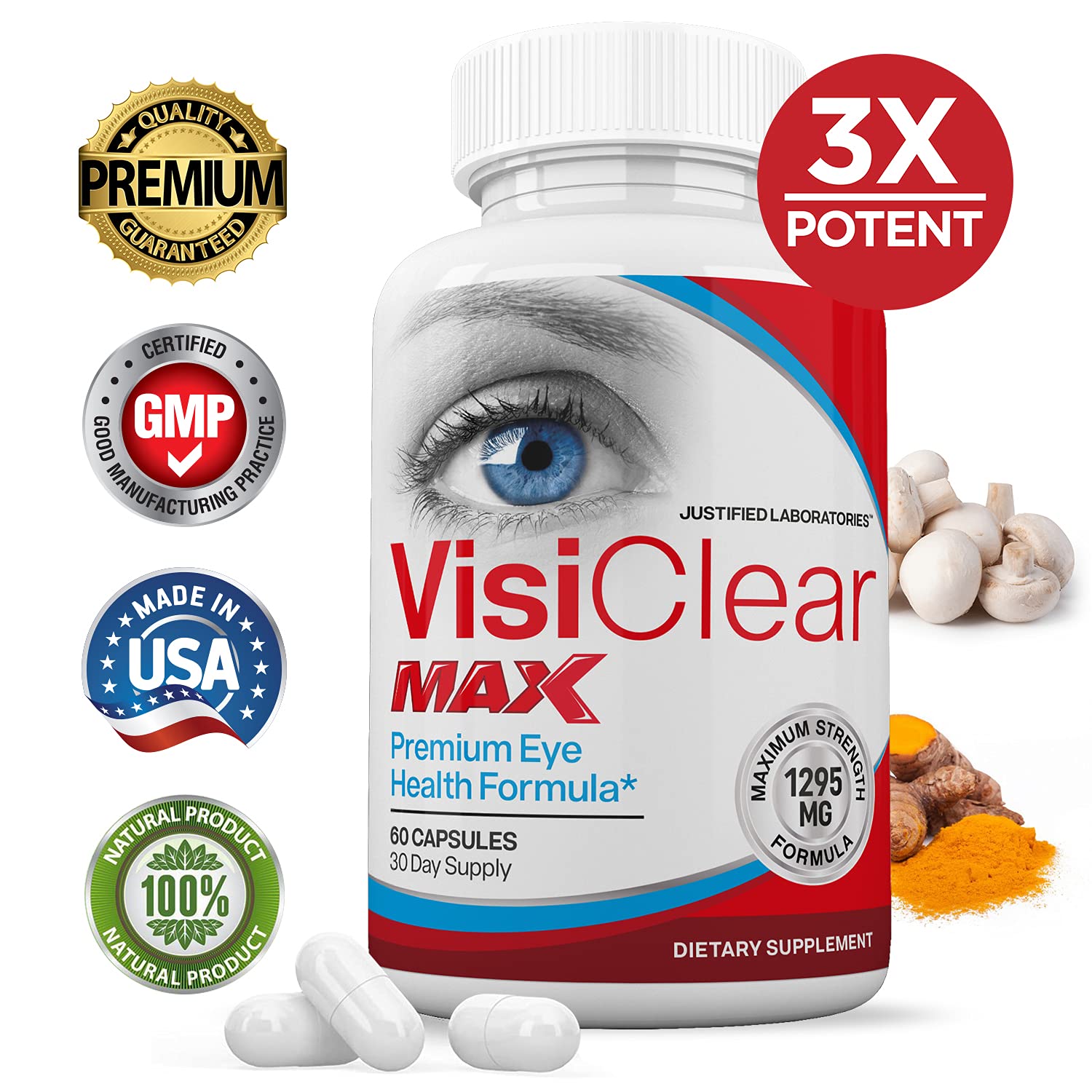 60 capsules for healthy eyesight